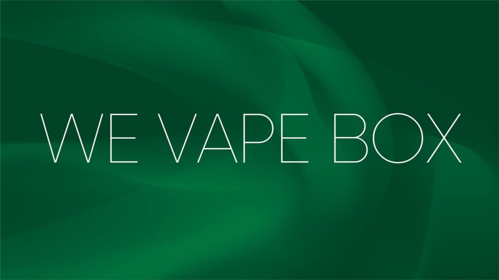 We Vape Box - CBDMAPS
